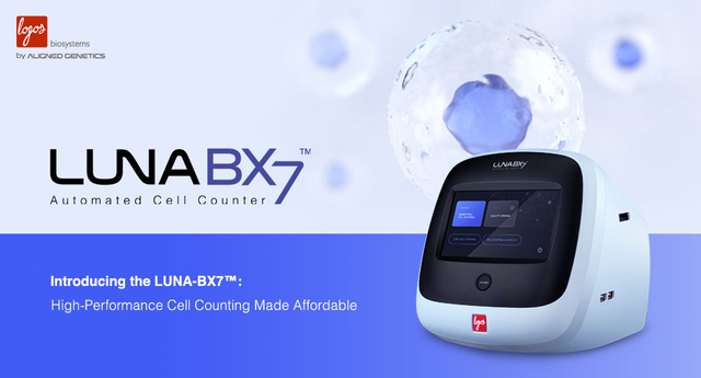 Logos Biosystems announces the release of the LUNA-BX7 automated cell ...