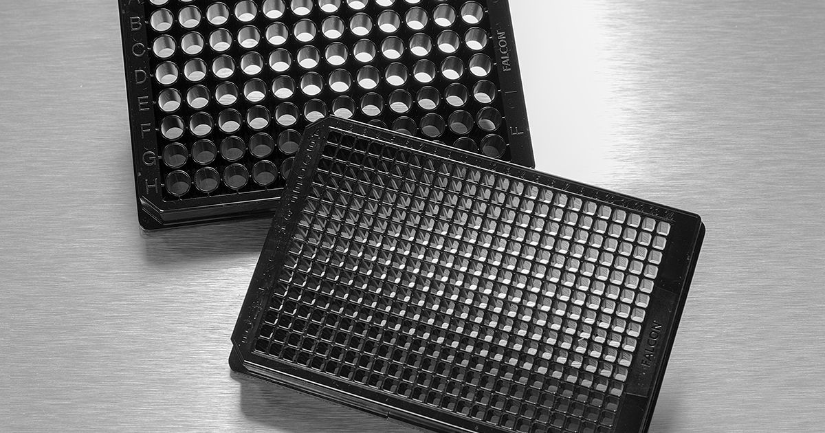 Buy Falcon® 96-well Black/Clear Flat Bottom TC-treated Imaging ...