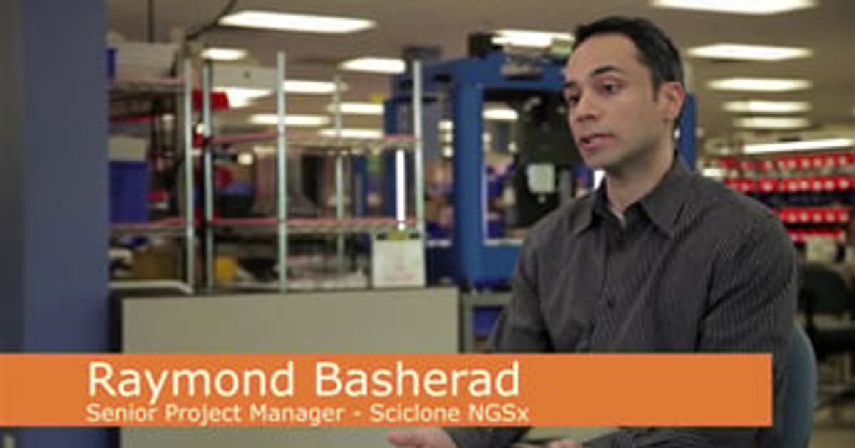 Sciclone NGSx Workstation: Automated High Throughput NGS Sample Preparation