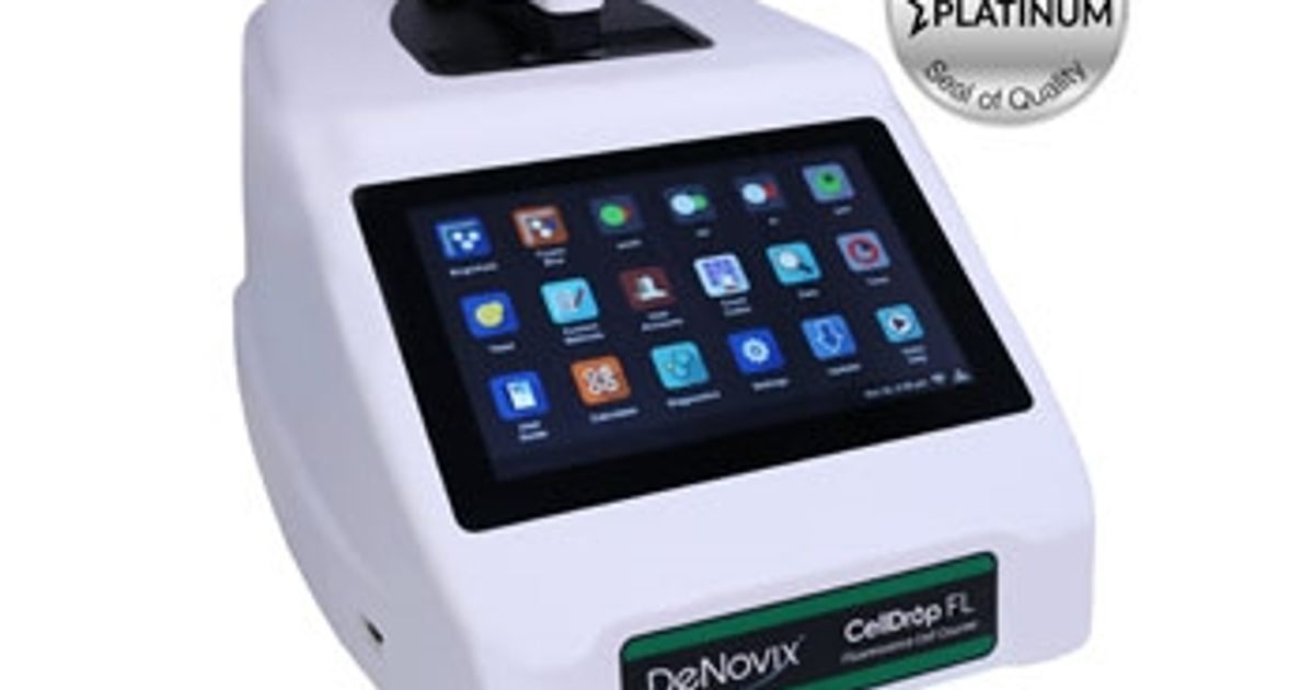 CellDrop Automated Cell Counter awarded Platinum Seal of Quality