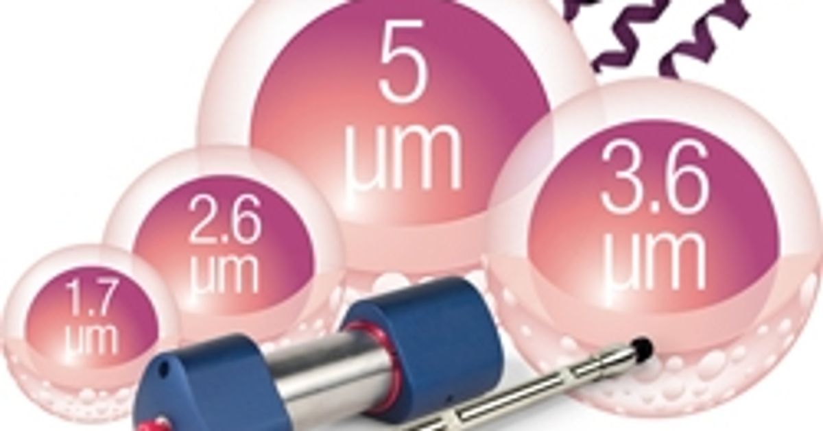 Phenomenex Expands Aeris® PEPTIDE Core-Shell Column Line to Include a 5 ...