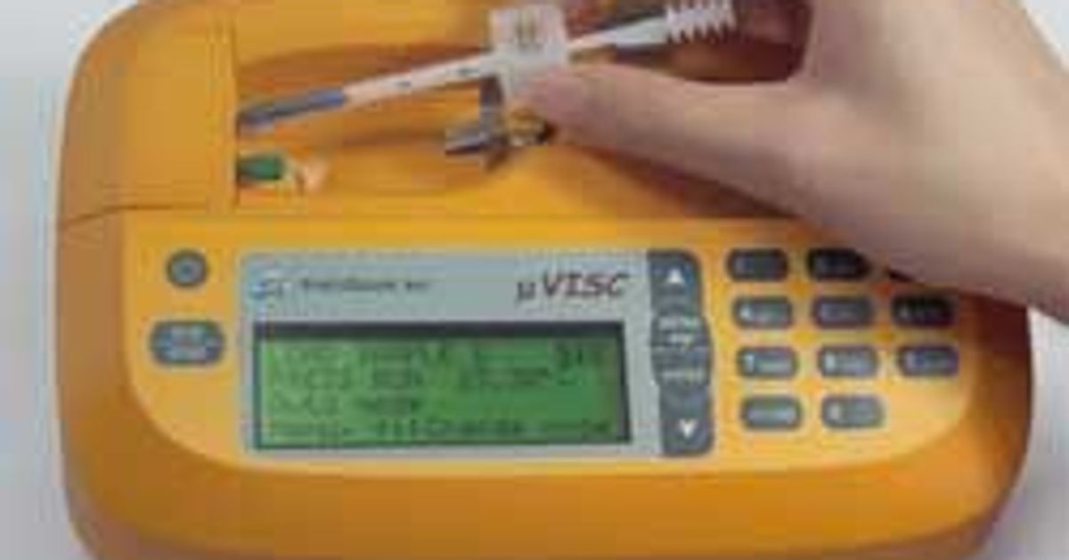 RheoSense Inc. Announce New Generation Viscometer with Sample Size Down ...