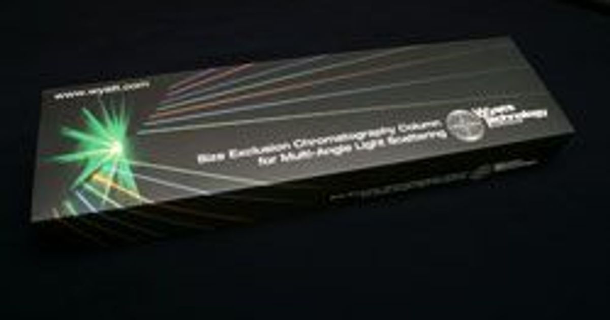 Wyatt Technology launches it light scattering friendly SEC columns for ...