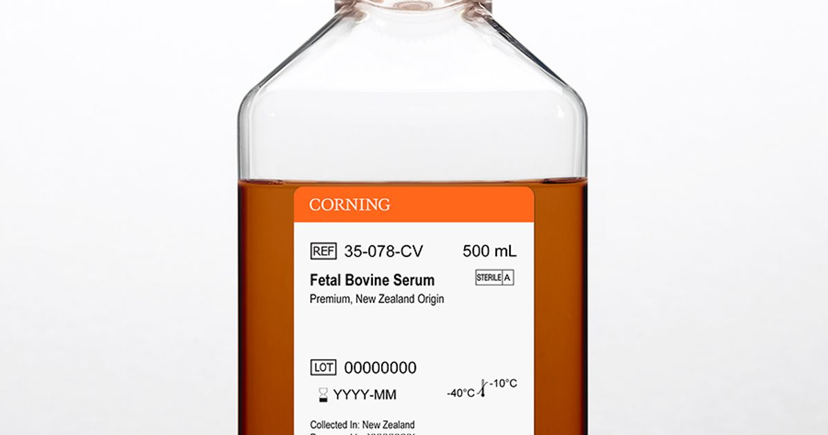 Buy Corning® Fetal Bovine Serum, 500 mL, Premium, New Zealand Origin ...