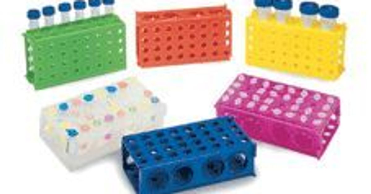 4-Way Microtube Rack - Link together multiple racks