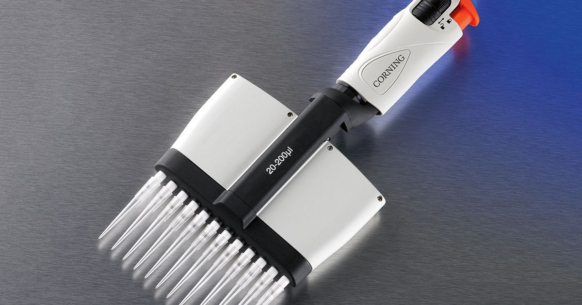 Buy Corning® 1-10 µL Lambda™ Plus 8 Channel Pipettor Read Reviews
