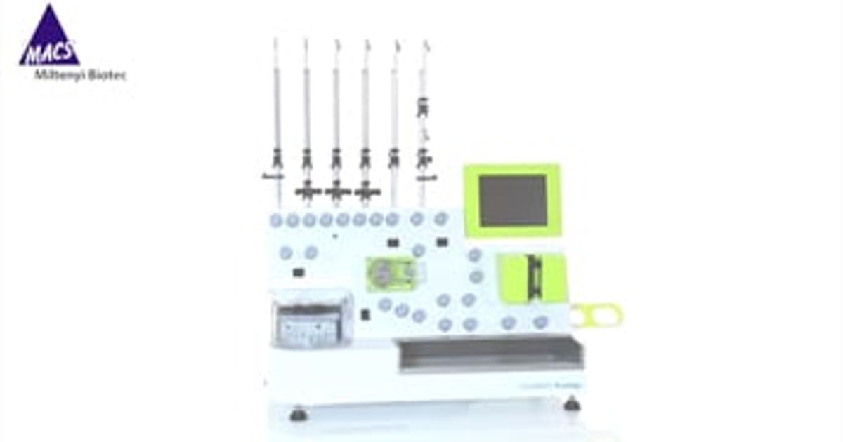 Master the Complexity of Cell Processing with the CliniMACS® Prodigy