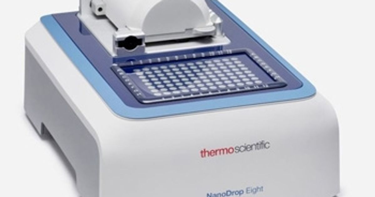 Thermo Fisher expands capabilities with its multichannel NanoDrop Eight ...