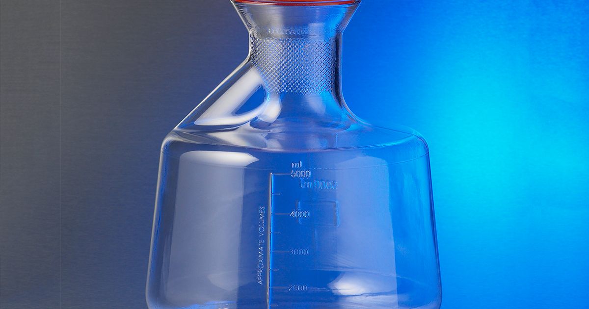 Buy Corning® 5L Polycarbonate Erlenmeyer (Fernbach Design) Flask with ...