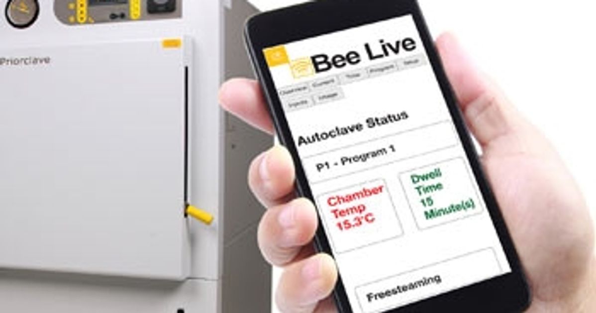 Priorclave’s Autoclaves Now with Wi-Fi Connectivity