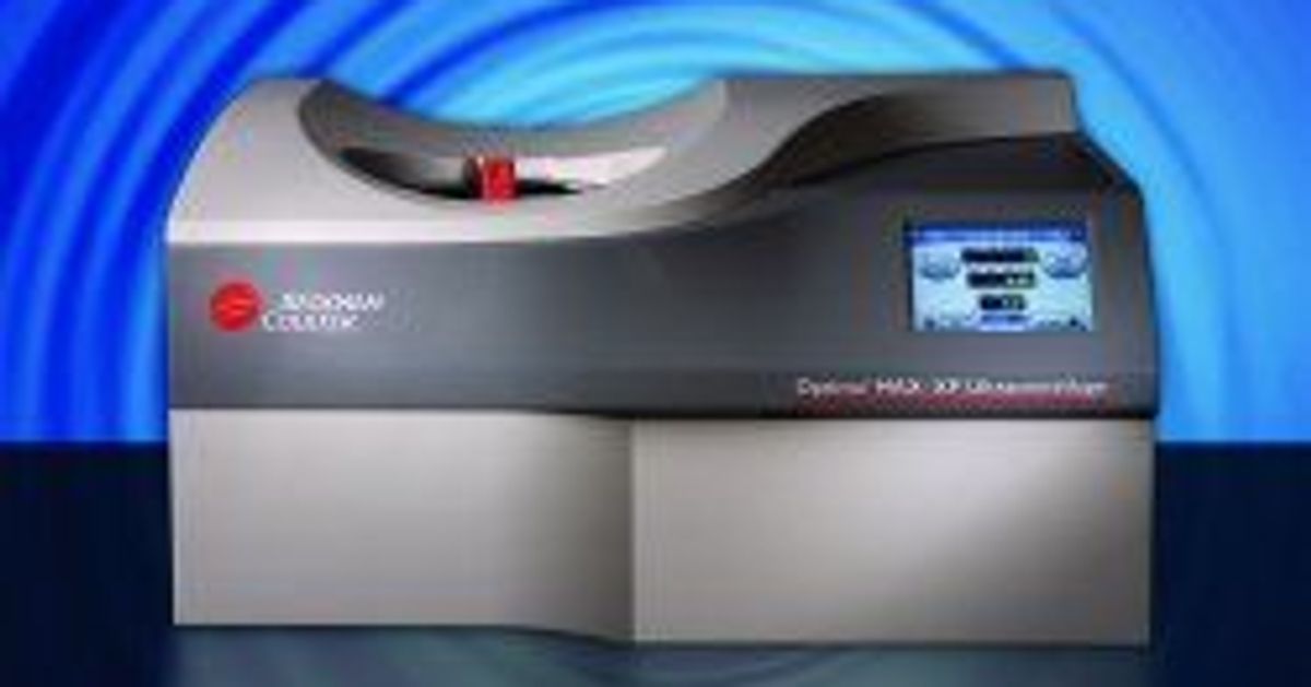 New Optima™ MAX-XP Benchtop Ultracentrifuge is Fast, Quiet and Easy to Use