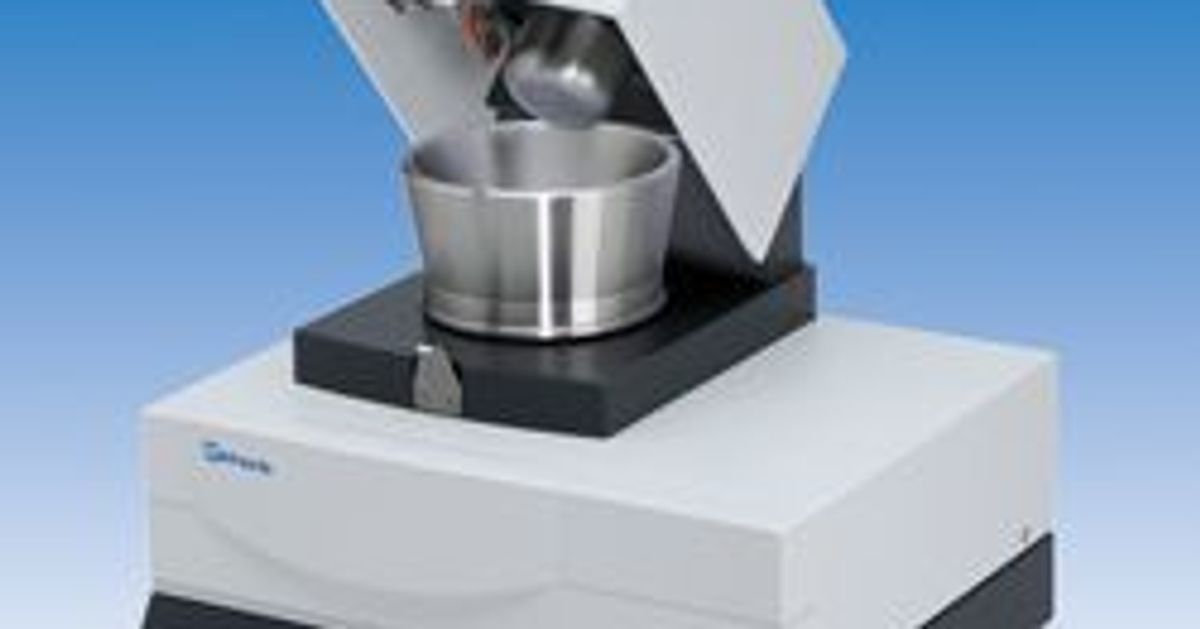 New Mortar Grinder for Gentle Size Reduction and Homogenization
