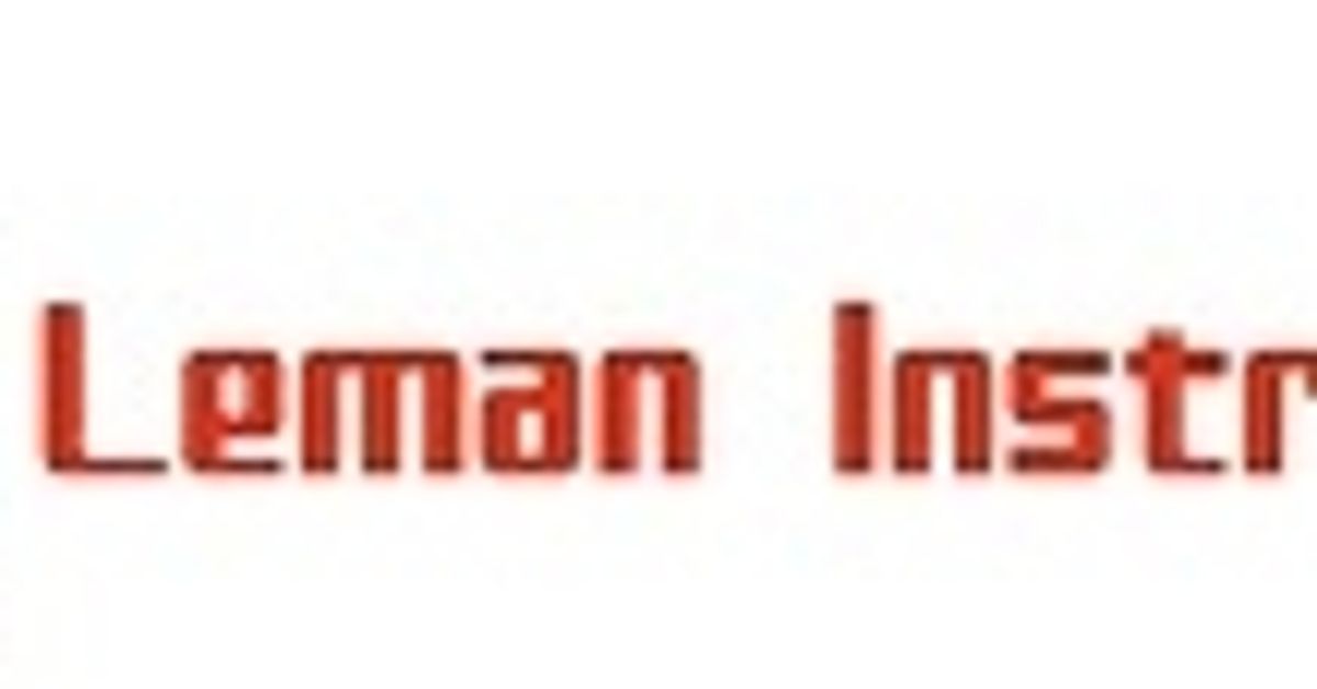 The Best Labs Choose Leman Instruments