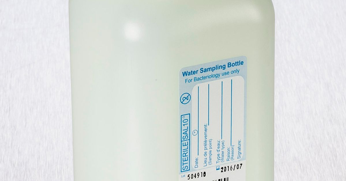 Corning® Gosselin™ Water Sampling Square HDPE Bottle, 500 mL, Graduated ...