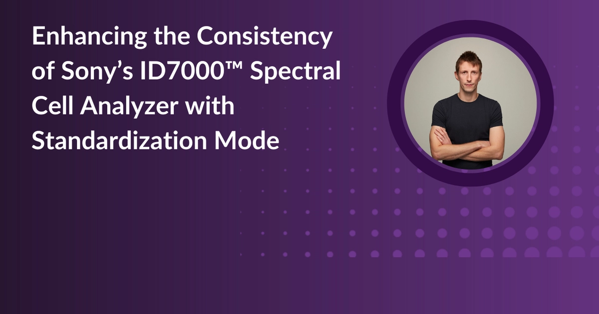 Enhancing the consistency of Sony’s ID7000™ Spectral Cell Analyzer with ...