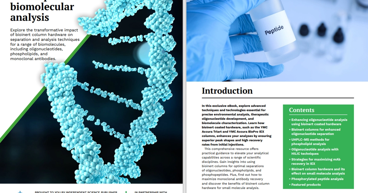 Advanced analytical techniques for biomolecular analysis