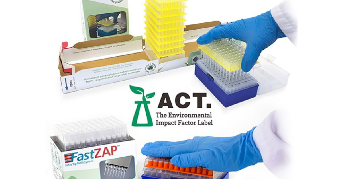 Alpha Laboratories’ pipette tips achieve ACT Environmental Impact ...