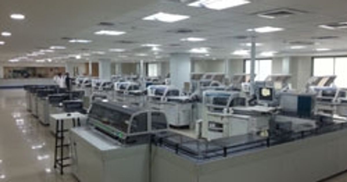 Siemens Installs World’s Longest Lab Automation Track at Thyrocare in India