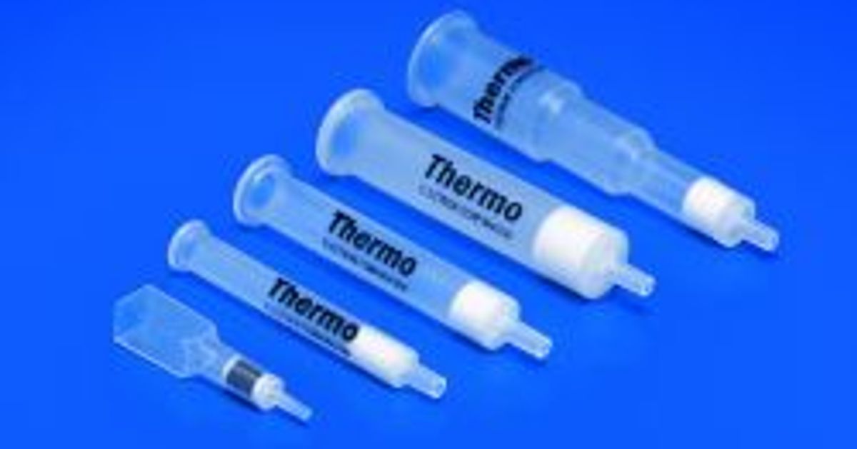 Thermo Expands its SPE Product Offering to Enable Rapid Sample Clean-Up ...