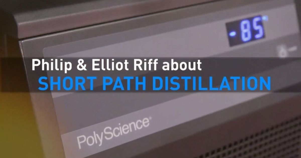 Short Path Distillation in premium cannabis extraction