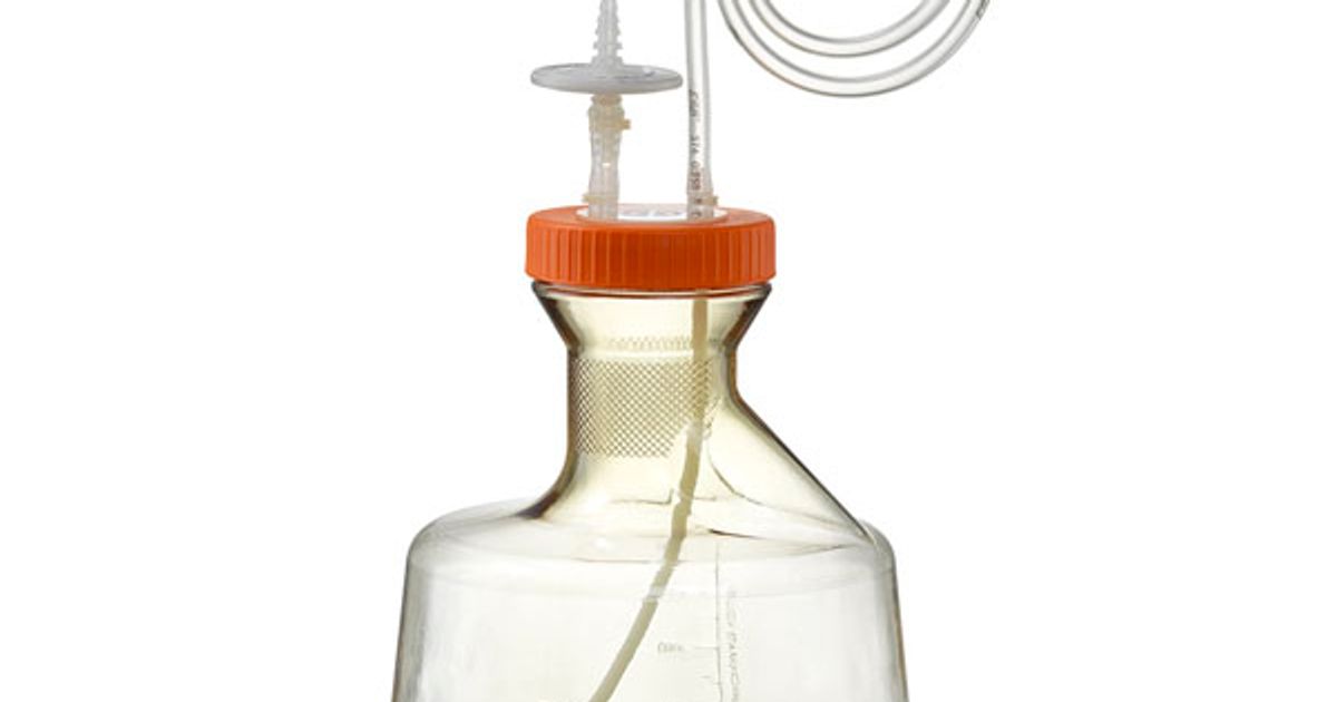 Corning® Ascent® 5L Erlenmeyer Flask for storage with ¼” Aseptic Connector