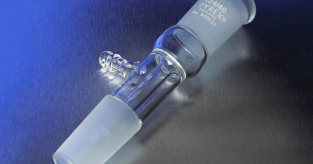 PYREX® Distilling Suction Tube Adapter with 24/40 Standard Taper Inner ...