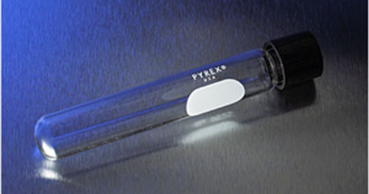 PYREX® 170 mL Screw Cap Culture Tubes with Phenolic Caps, 38x200