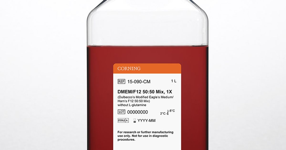 Corning® 1L DMEM (Dulbecco’s Modified Eagle’s Medium)/F12 50:50 Mix