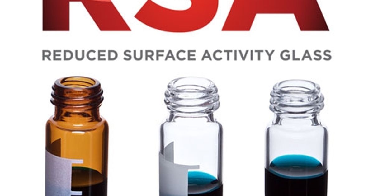 RSA™ Glass Autosampler Vials & Caps