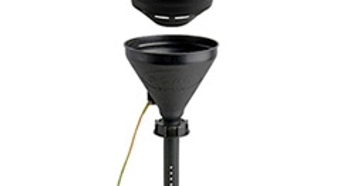 Safety funnel with ball valve reviews