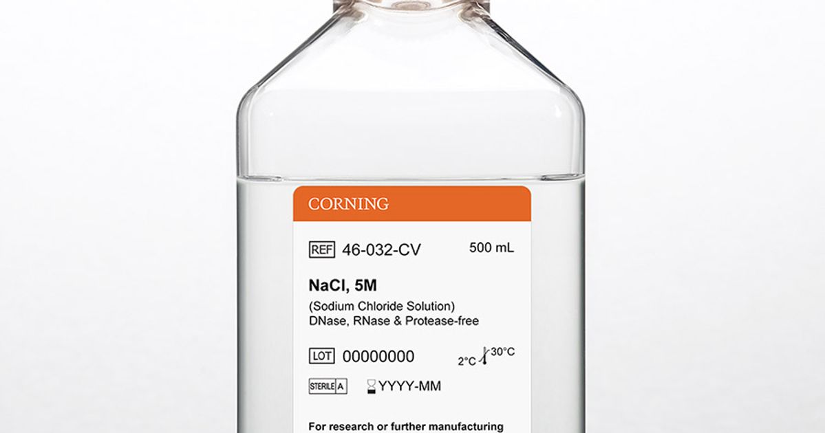 Corning® 500 mL 5M Sodium Chloride