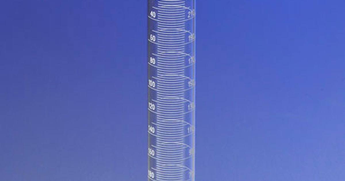 PYREX® Double Metric Scale, 1L Class A Graduated Cylinder, TD