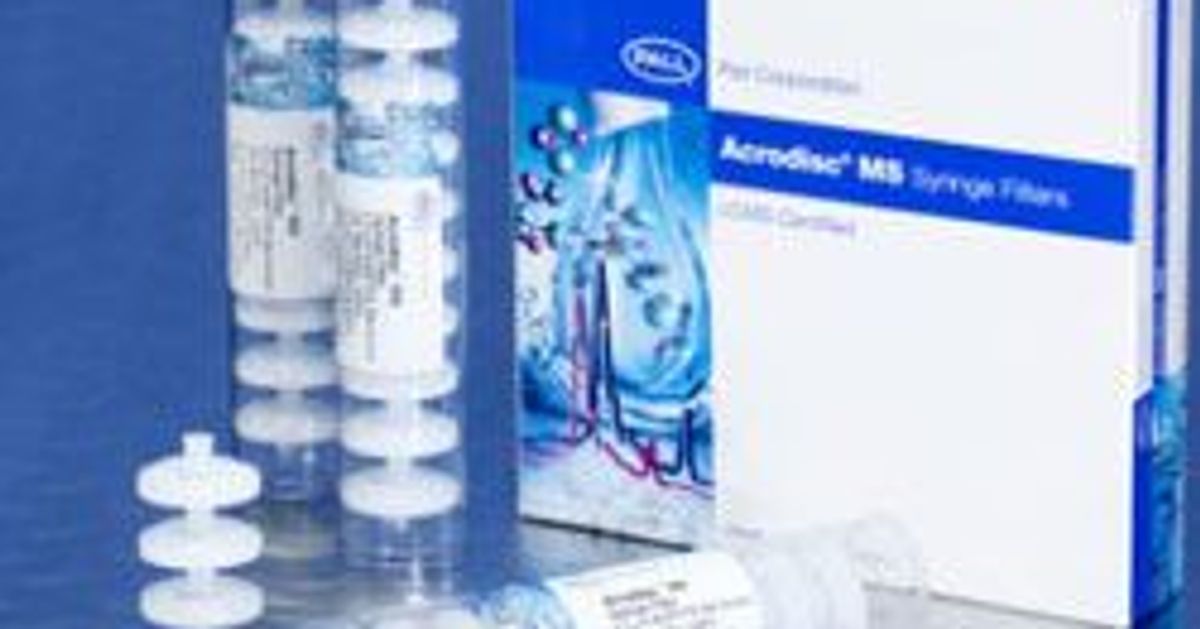 Acrodisc® MS Syringe Filter Certified for Low LCMS Extractables