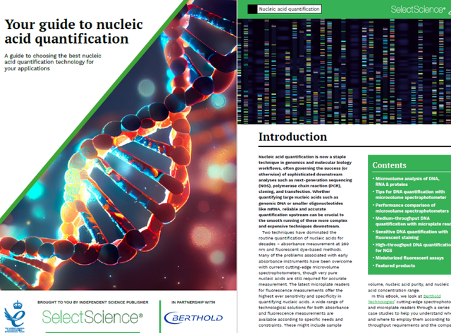eBook – Your guide to nucleic acid quantification