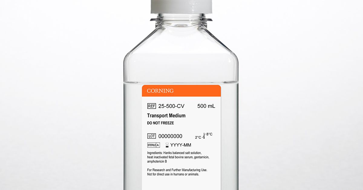 Corning® Transport Medium, 500 mL