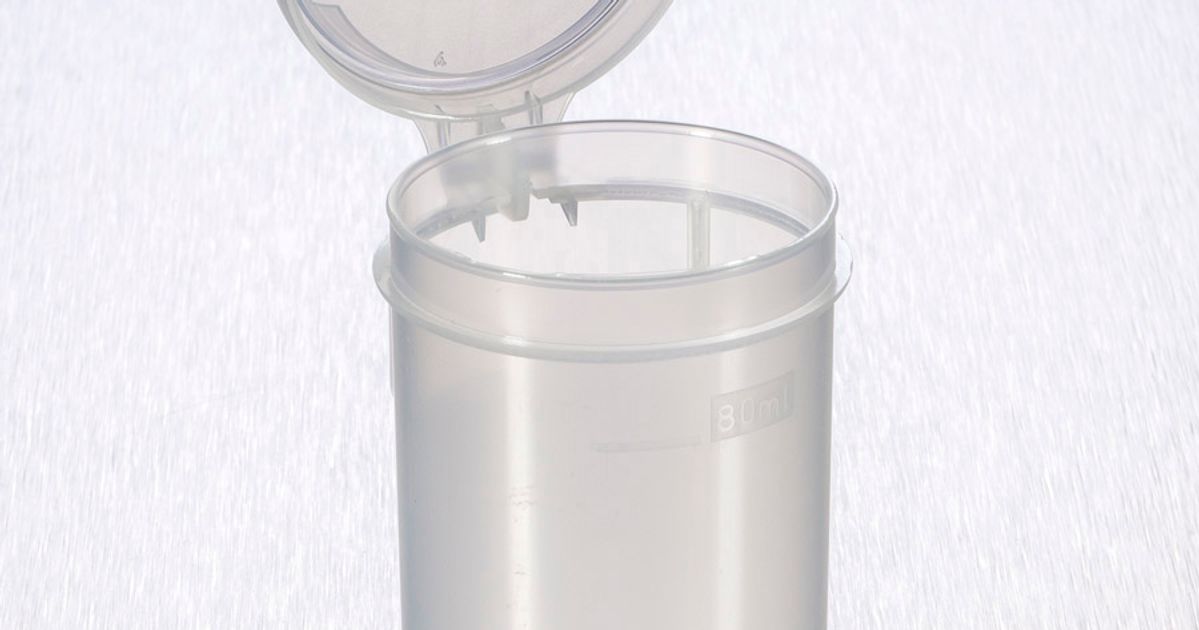 Corning® Gosselin™ Straight Container, 90 mL, PP, Graduated to 80 mL ...