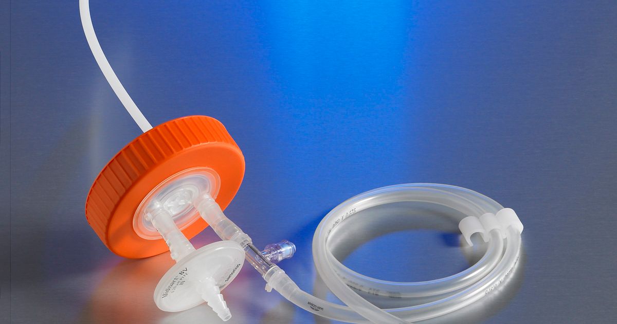 Disposable 100 mm Aseptic Transfer Cap for 5L Plastic Erlenmeyer Flask ...