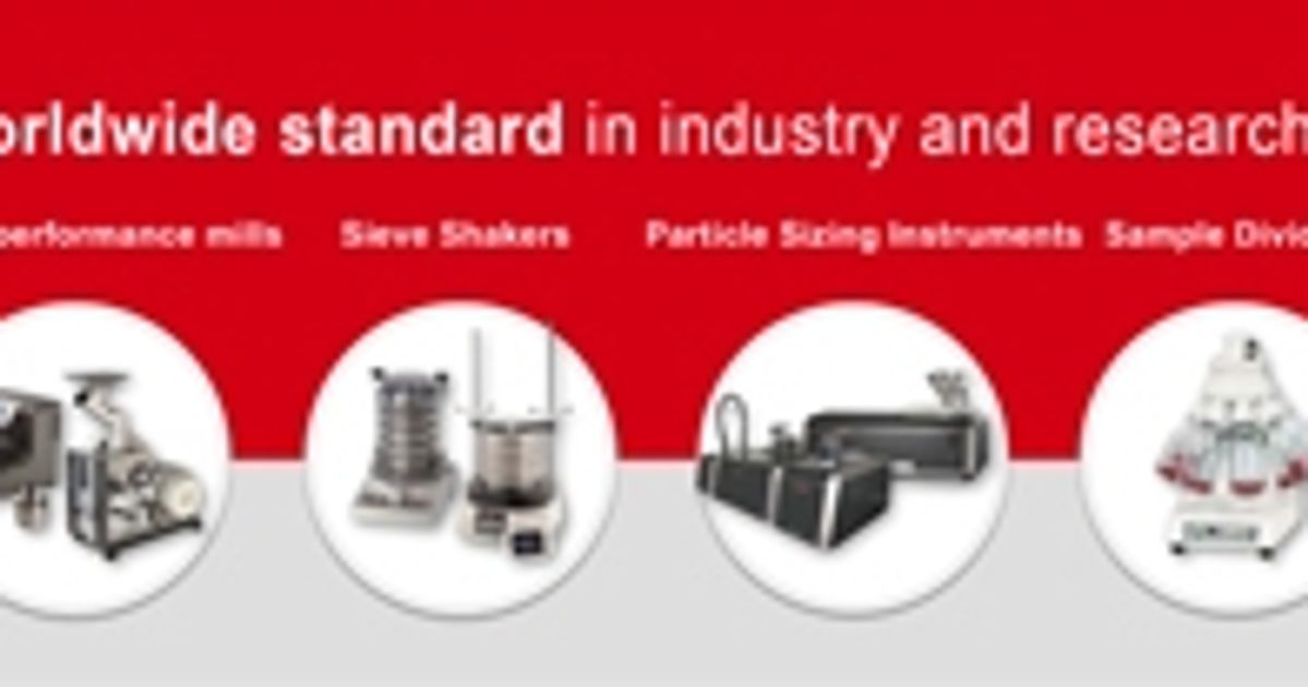 FRITSCH Milling and Sizing Innovations at ACHEMA 2015