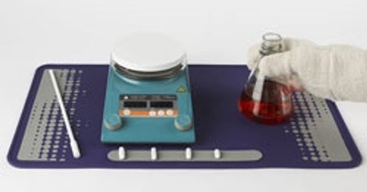 New Silicone Lab Mats Keep Benchtops Clean and Safe from Stains, Spills ...