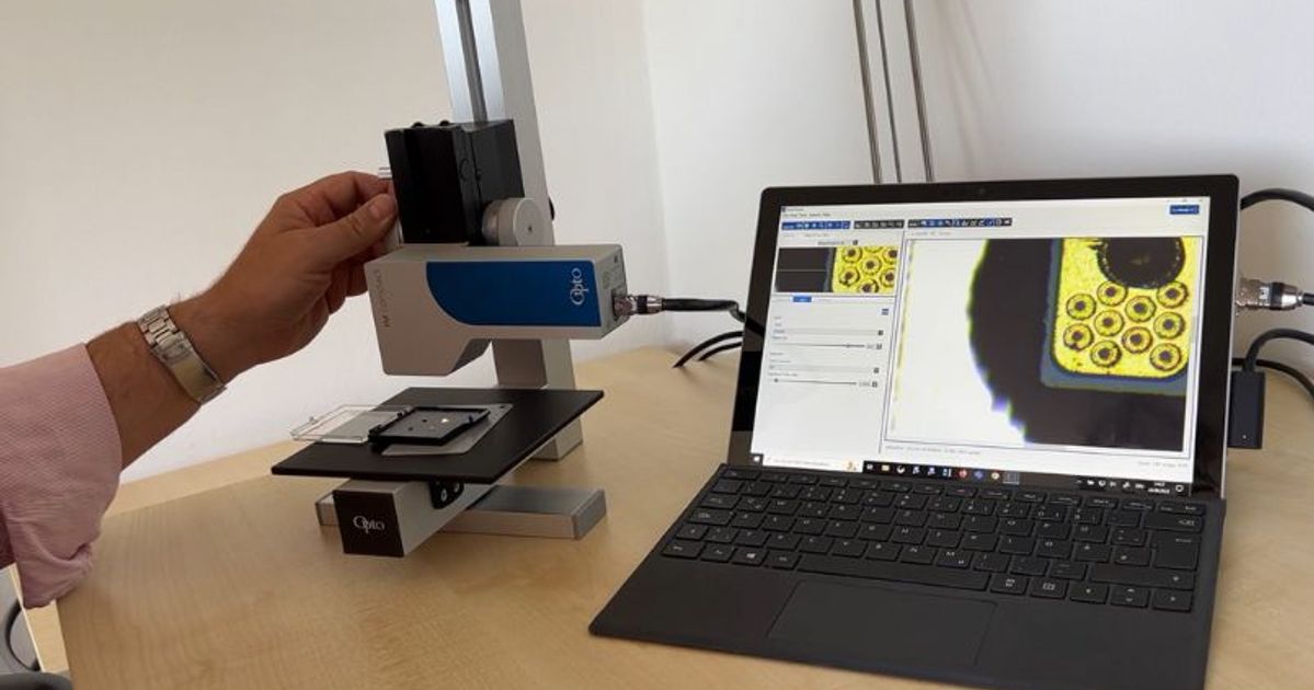 VSCL scratch detection using the Imaging Module Compact M