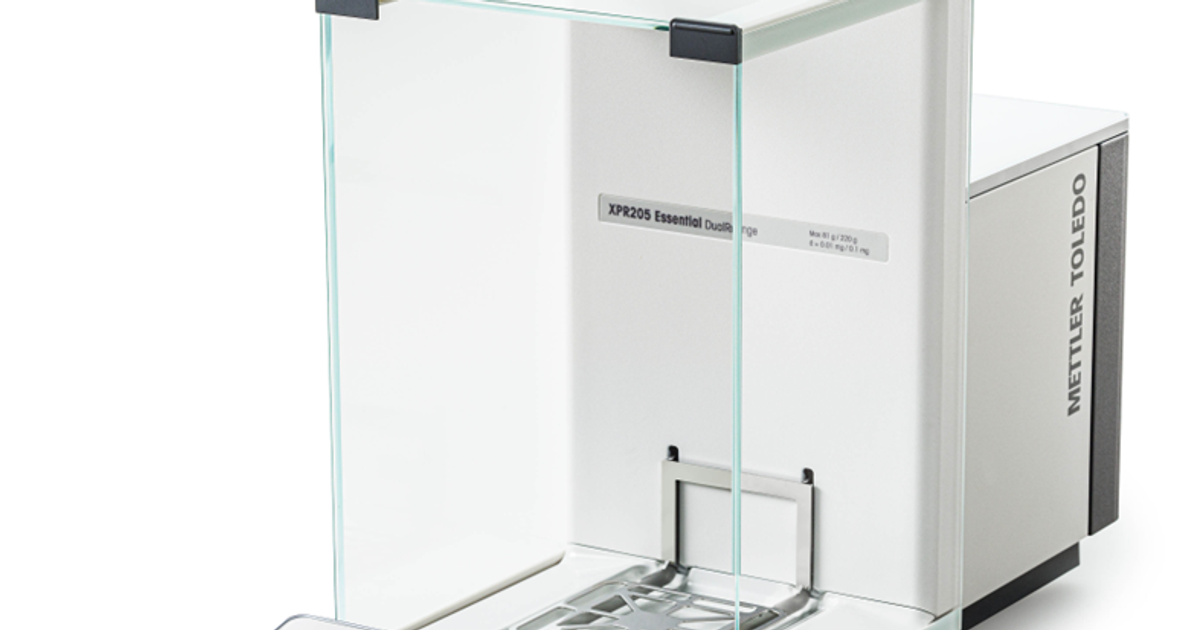 METTLER TOLEDO launches XPR Essential Laboratory Balances