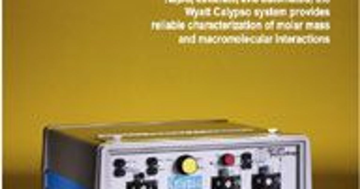 New Calypso software from Wyatt Technology