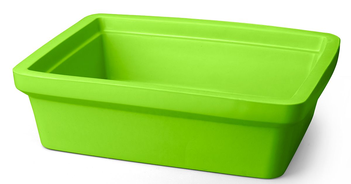 Corning® Ice Pan, Rectangular, Maxi 9L, Lime Green