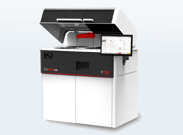 Diatron launches the P780, its flagship clinical chemistry system