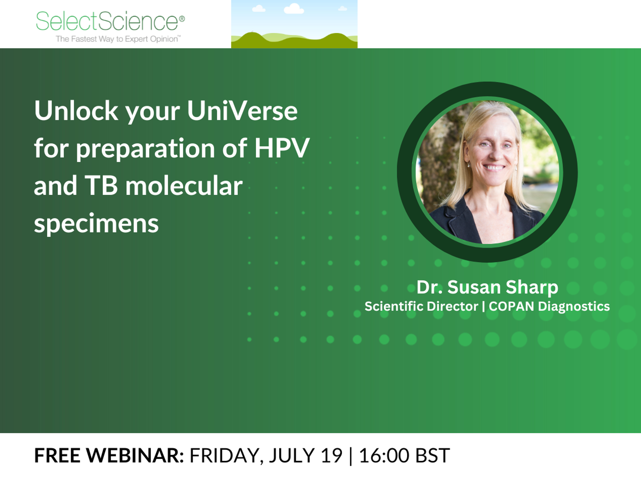 Scientific webinars on SelectScience