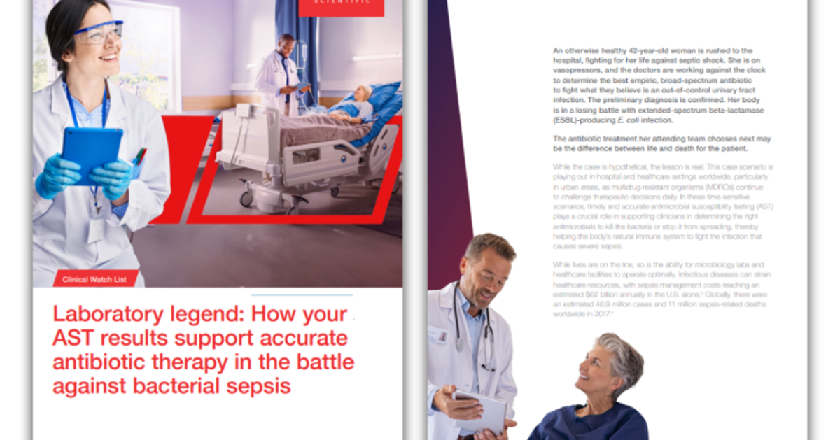 How your AST results support accurate antibiotic therapy in the battle ...
