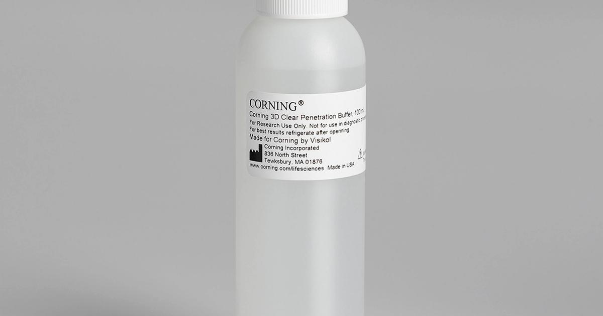 Corning® 3D Clear Penetration Buffer, 100 mL