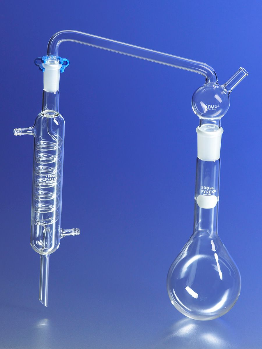 PYREX® 500 mL Kjeldahl Nitrogen Distilling Apparatus, Standard Taper ...