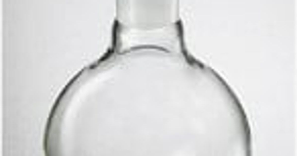 PYREX® VISTA™ 125 mL Short Neck Boiling Flask, Flat Bottom, 24/40 ...