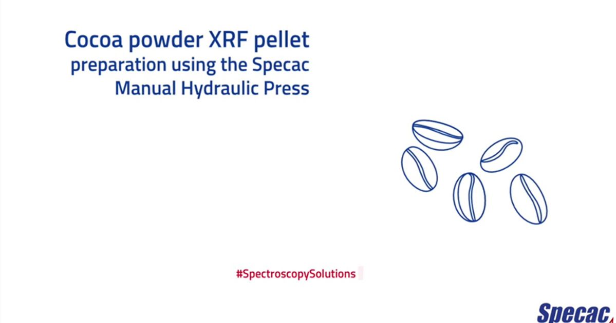 How to Prepare XRF Pellets for Cocoa Powder Analysis